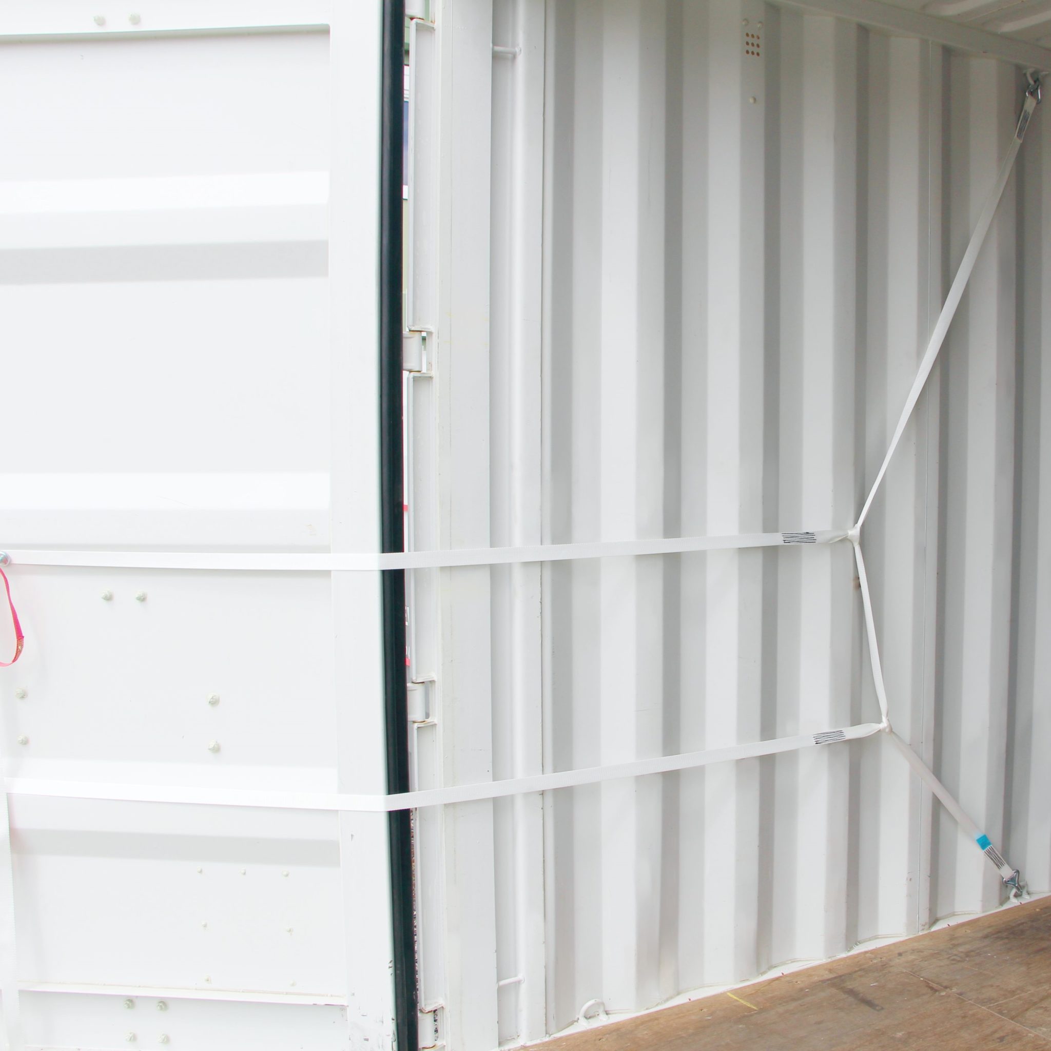 Container lashing | White Lash Set | 2x transverse | 2,600 mm | 32 mm ...